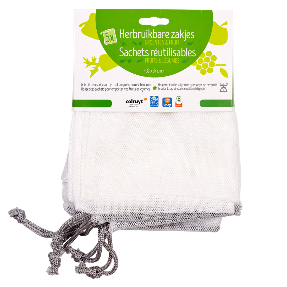 Reusable polyester bags are reducing our footprint | Colruyt Group