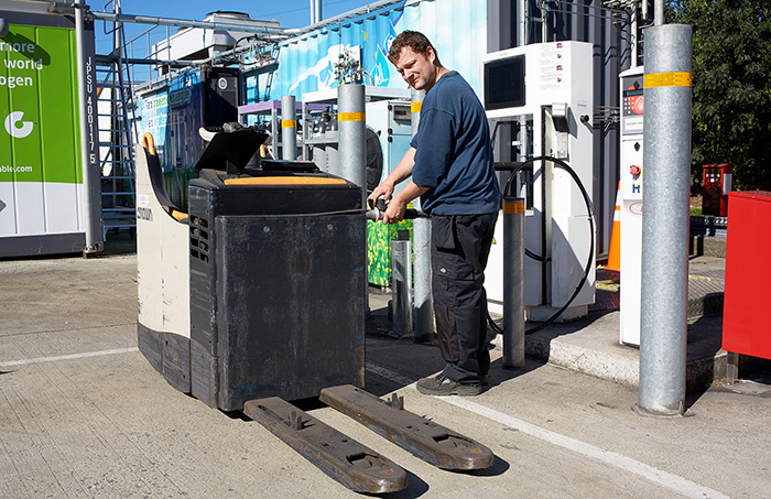 Hydrogen in logistics | Colruyt Group